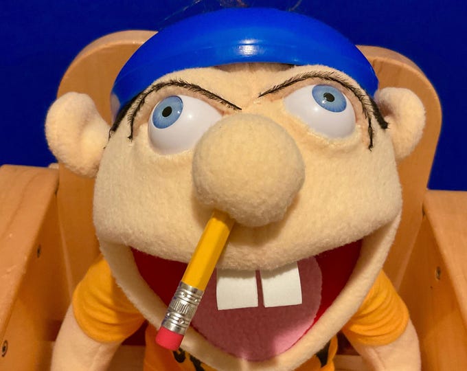 The Original Jeffy Jeffy Puppet From Youtube Movies. Made in the USA ...