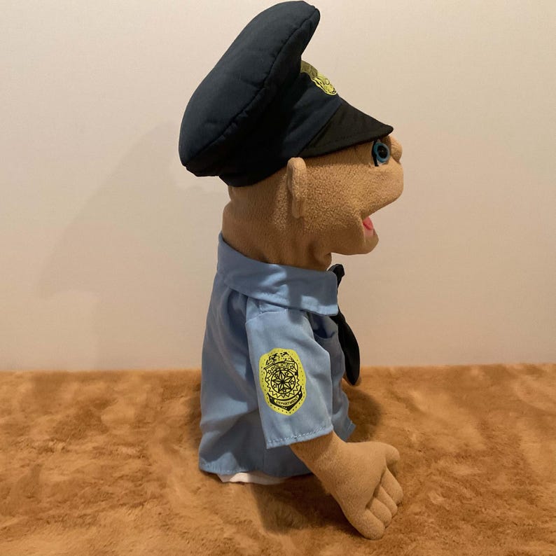 Police Puppet “officer Simmons” (#2) Made in USA NEW - Etsy