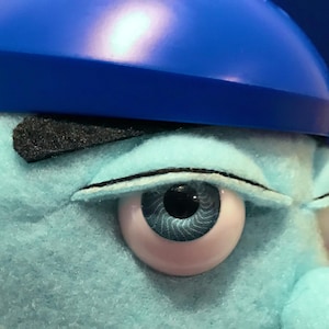 Custom Handmade Jeffy Blue Frozen Puppet SML Merch Style Replica - Etsy