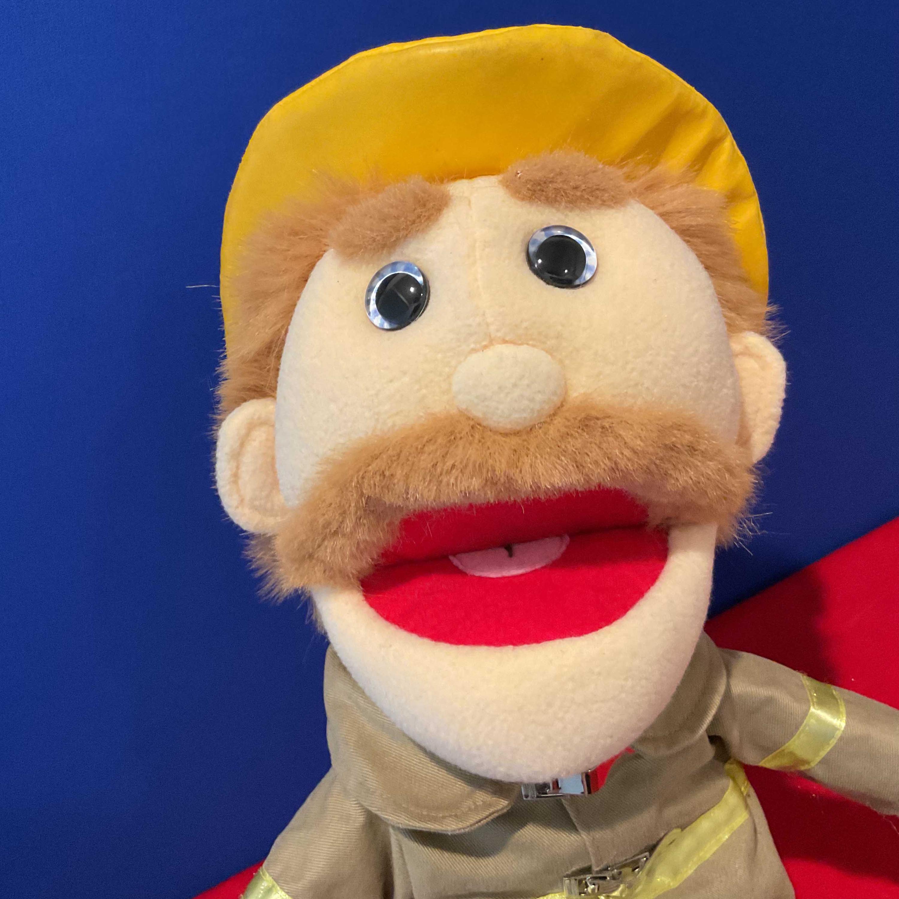 Firefighter “mr Goodman” Puppet Handmade Replica - Etsy