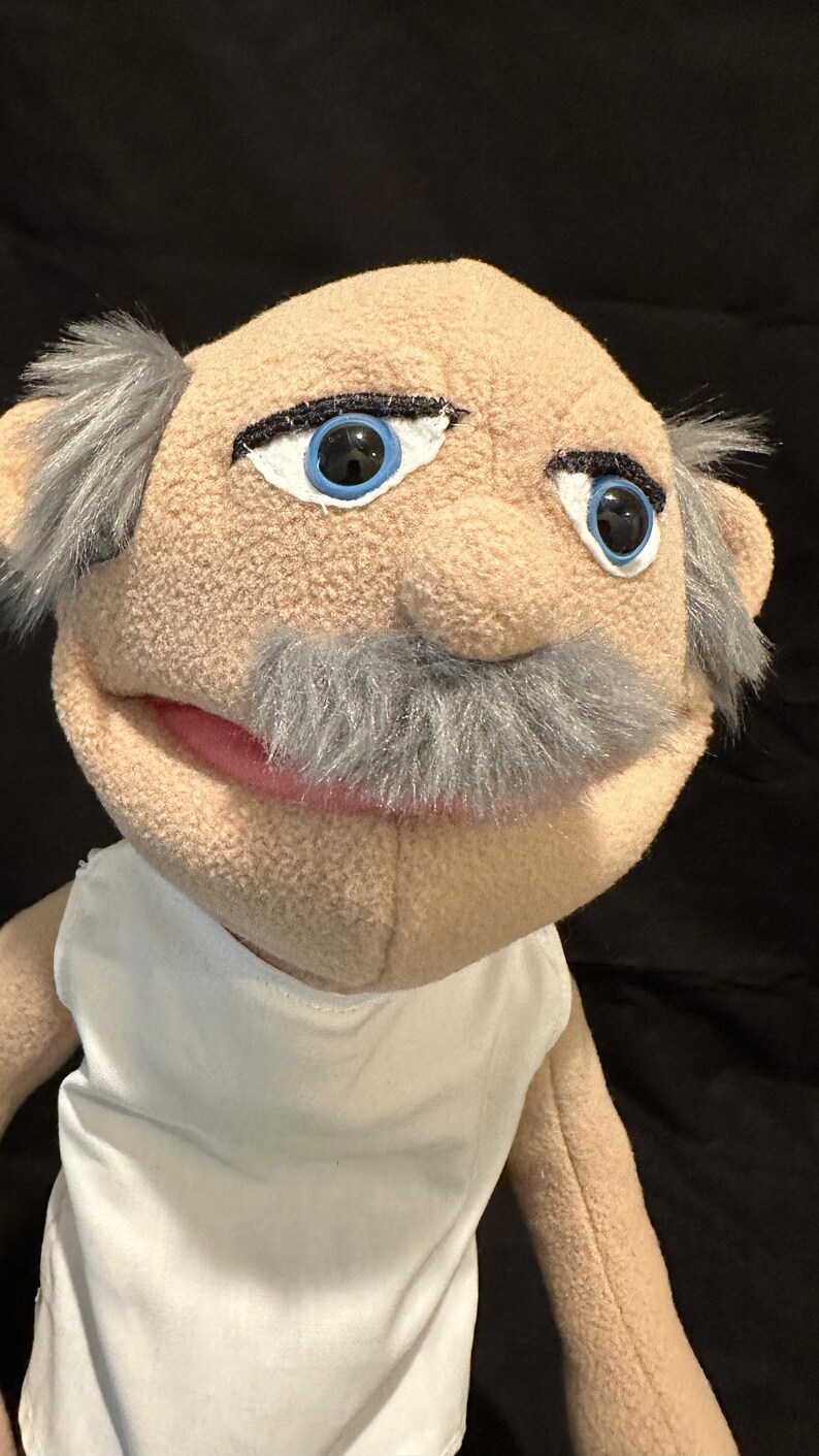 Old Man Puppet old Guy Made in USA NEW - Etsy Australia