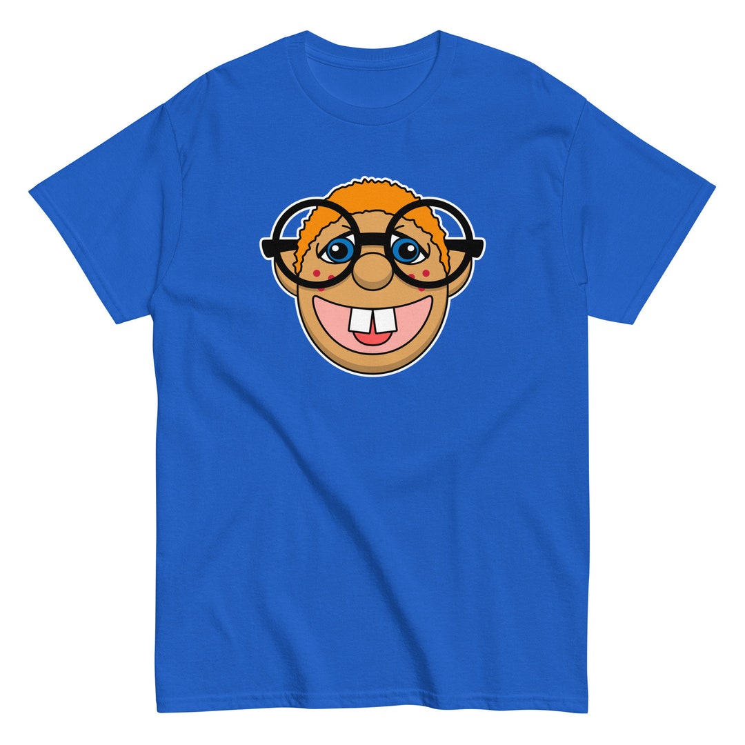 Jonatin Puppet Face Illustration – Classic T-shirt - Etsy