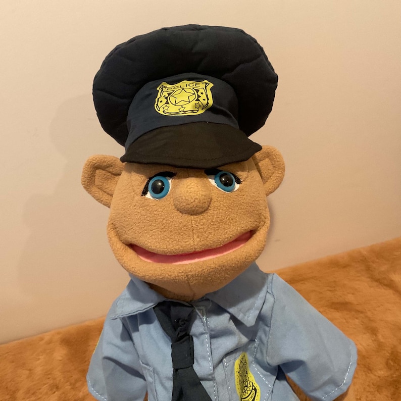 Police Puppet “officer Simmons” (#2) Made in USA NEW - Etsy