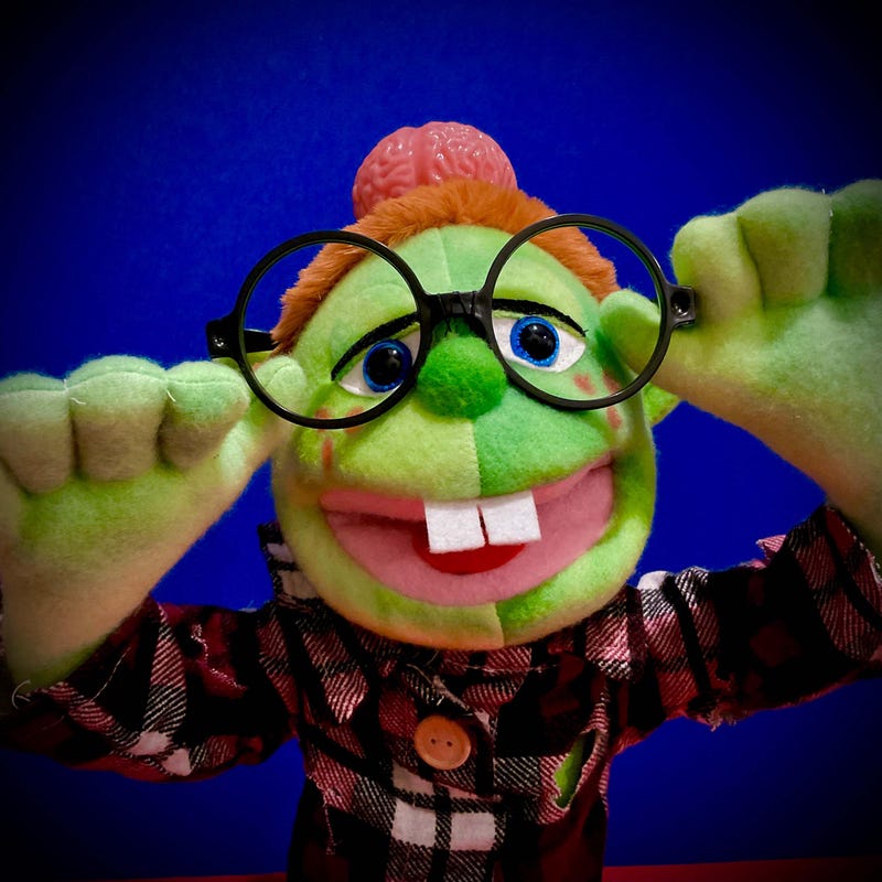 Brooklyn T Guy Puppet - Etsy