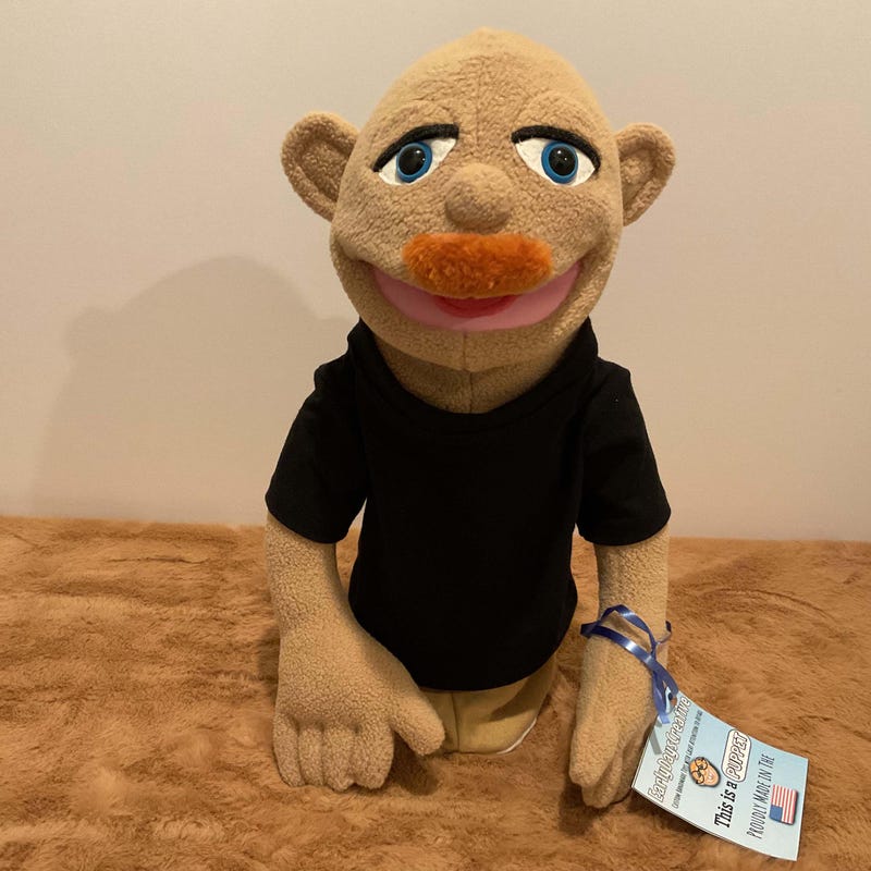 Brooklyn T Guy Puppet - Etsy