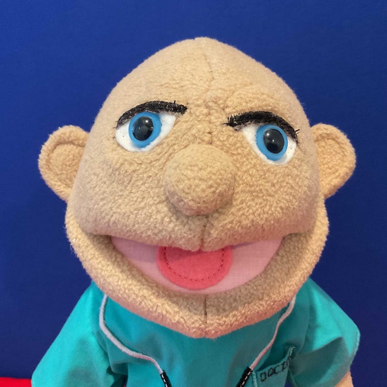 Doctor Puppet “harry Chartwell” Made in USA NEW - Etsy
