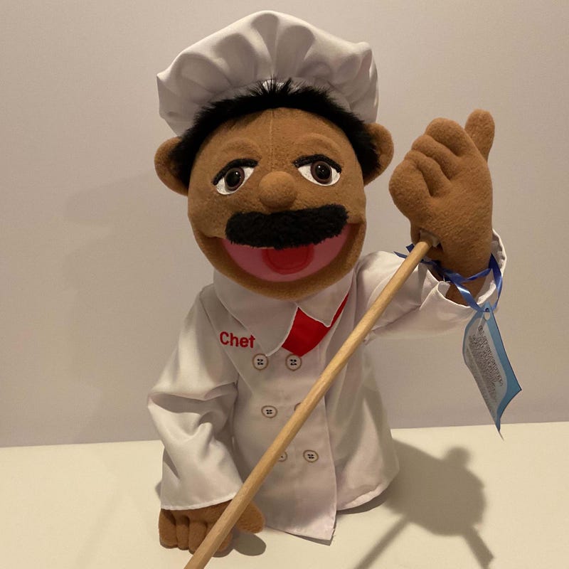 Chef Pee Pee Puppet - Etsy