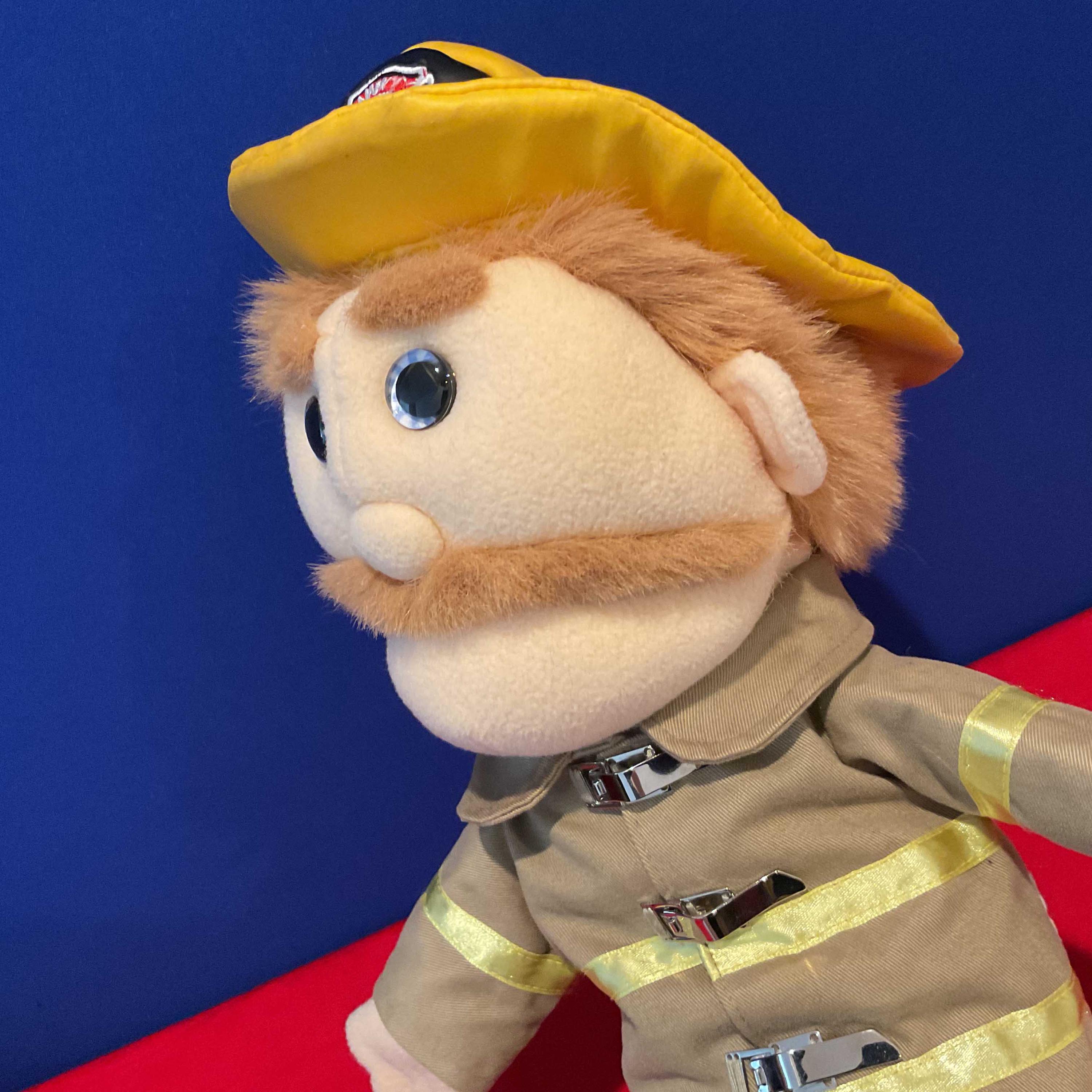 Firefighter “mr Goodman” Puppet Handmade Replica - Etsy