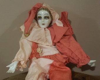 Porcelain Jester - Etsy