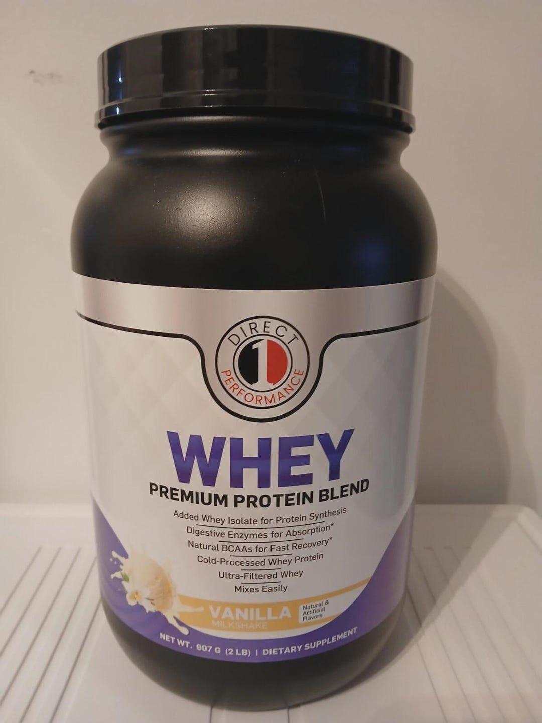 Vanilla Milkshake Whey Protein Blend, 907g - Etsy