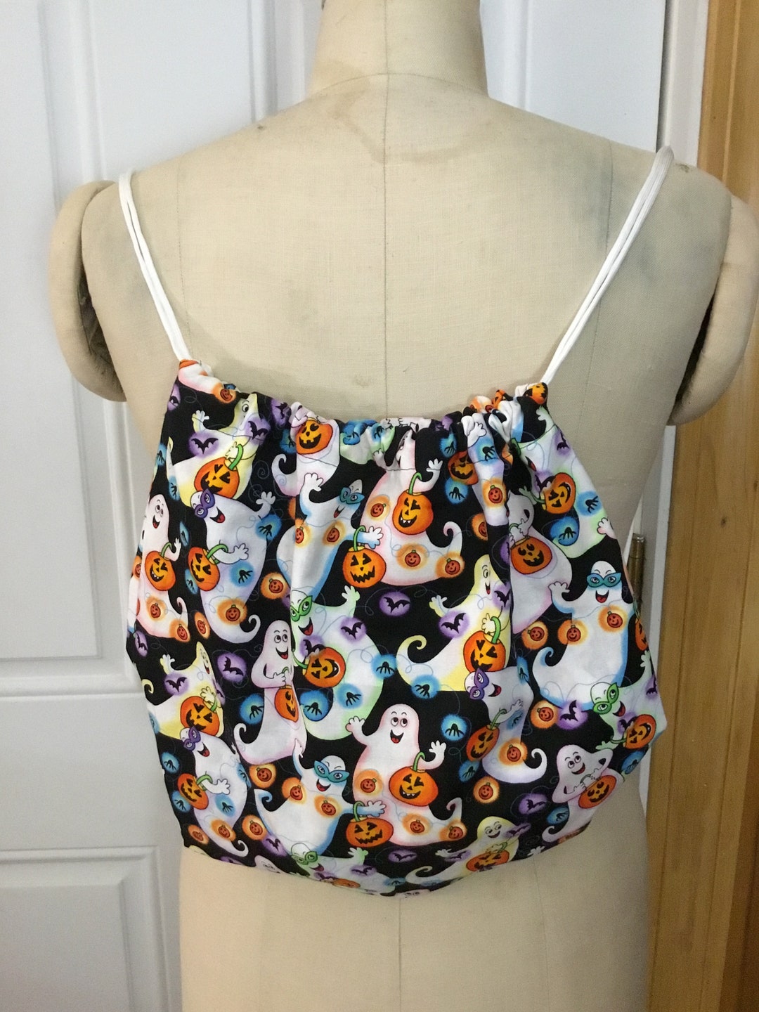 More Halloween Drawstring Lined "loot" Bags - Etsy