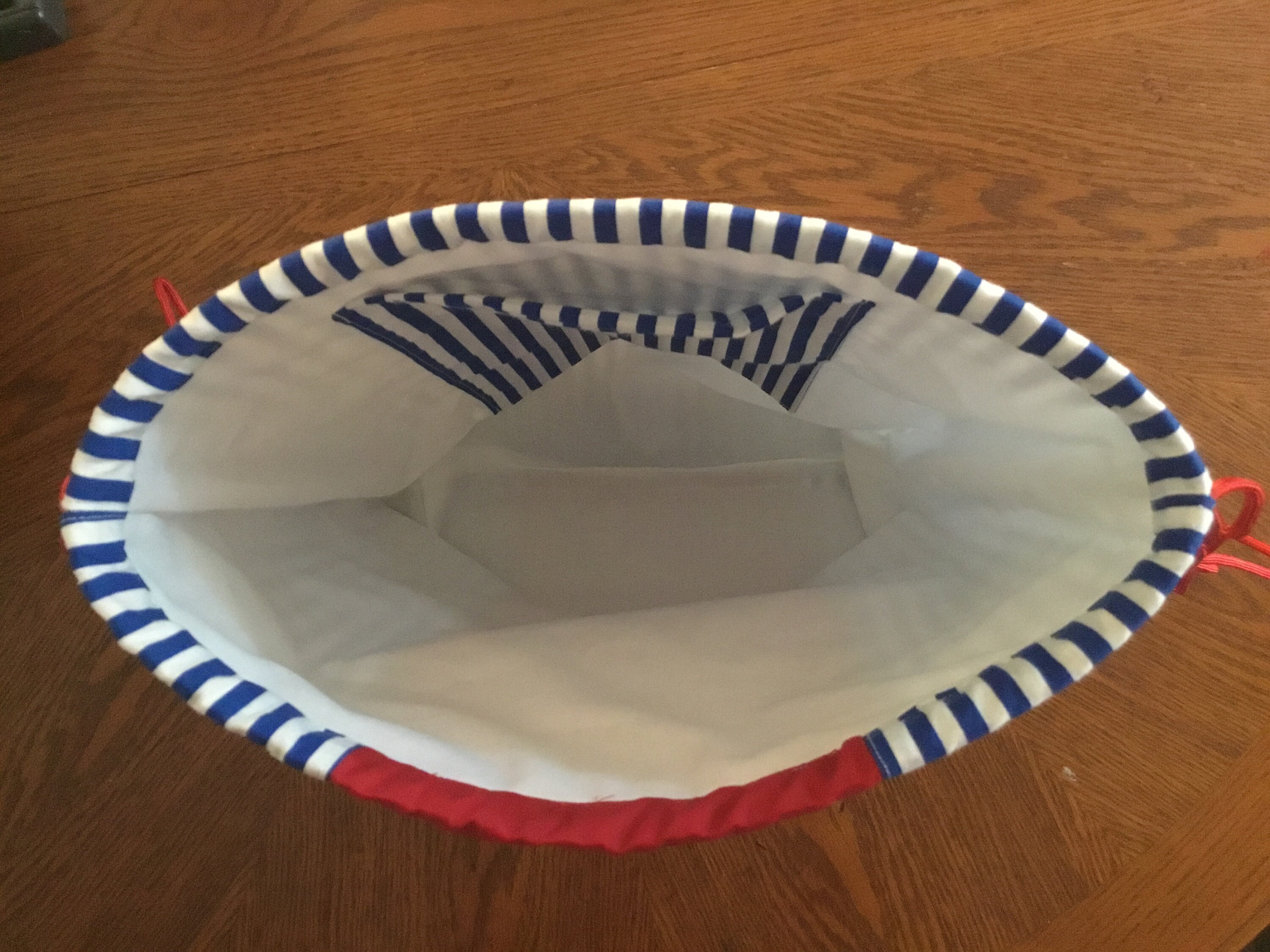 Red, White, and Blue Drawstring Backpack - Etsy