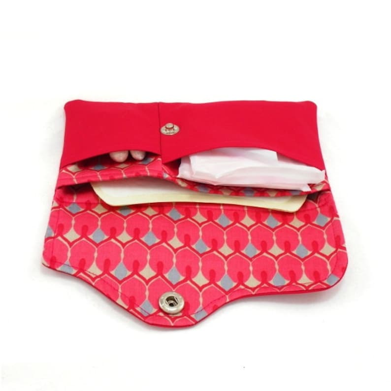 Tampon Case, Sanitary Pad Holder, Clutch Pattern, Tampon Wallet, Pad ...