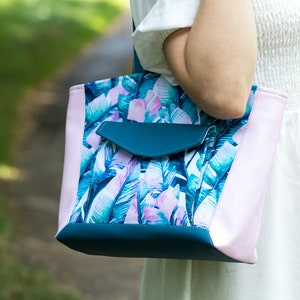 Sara Tote Bag Sewing Pattern in 2 Sizes, Large Shoulder Bag, Pattern ...