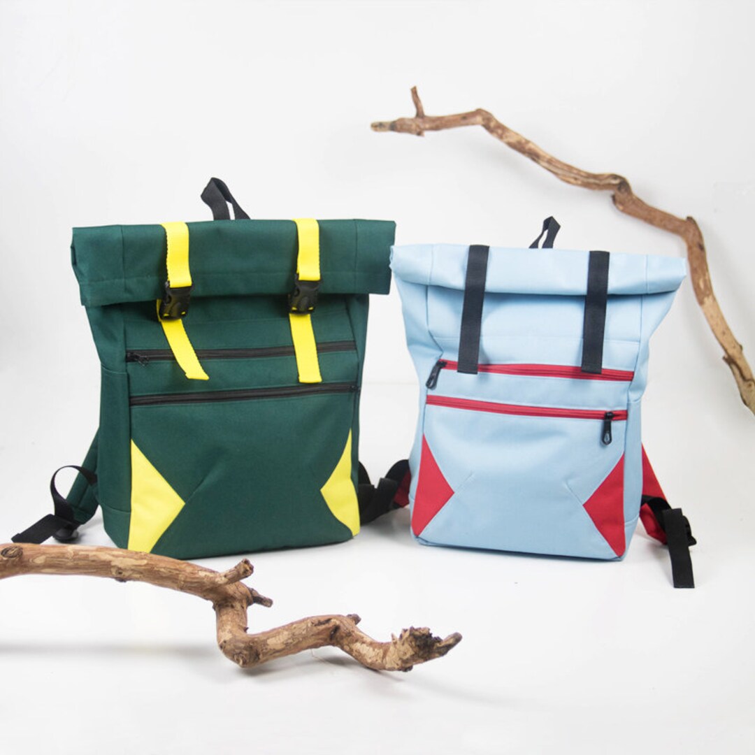 Dylan Backpack Sewing Pattern in 2 Sizes, Courier Backpack Pattern and ...