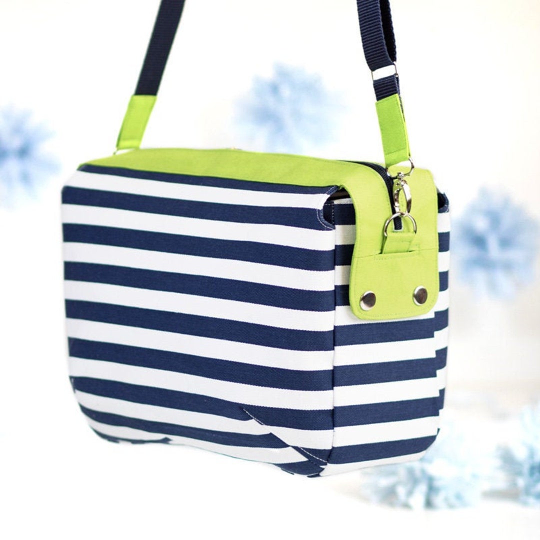 Large Olivia Handbag Sewing Pattern, Shoulder Bag With Exposed Zipper Tutorial (PDF Download ...
