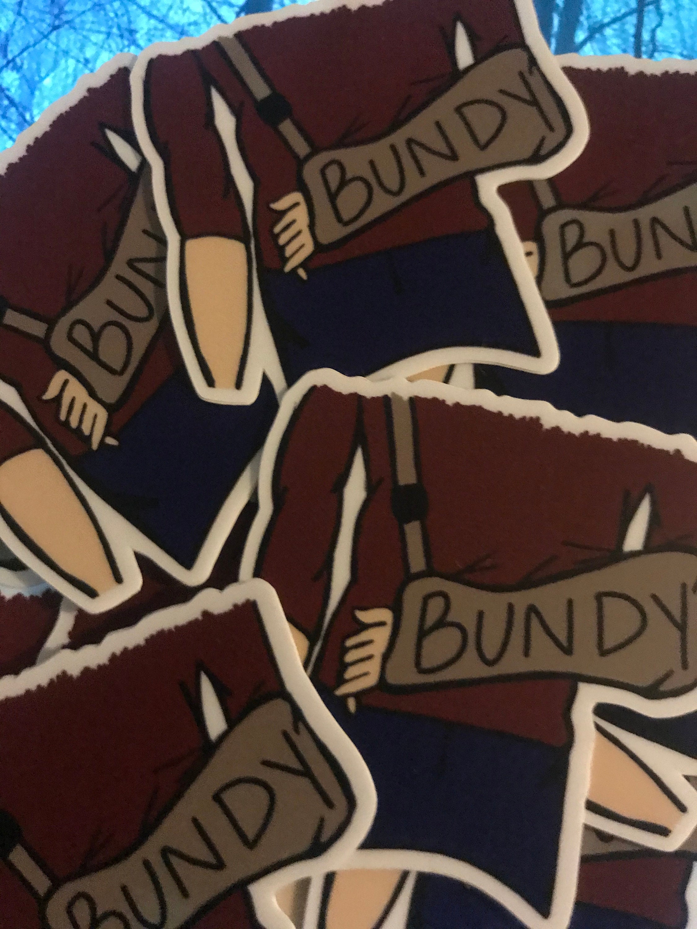 Ted Bundy / Ted Bundy Sticker / Serial Killer Stickers / the - Etsy