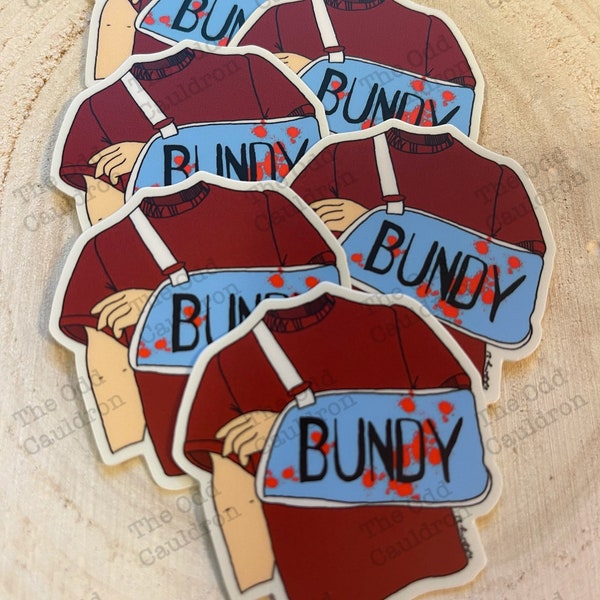 Bundy Stickers - Etsy