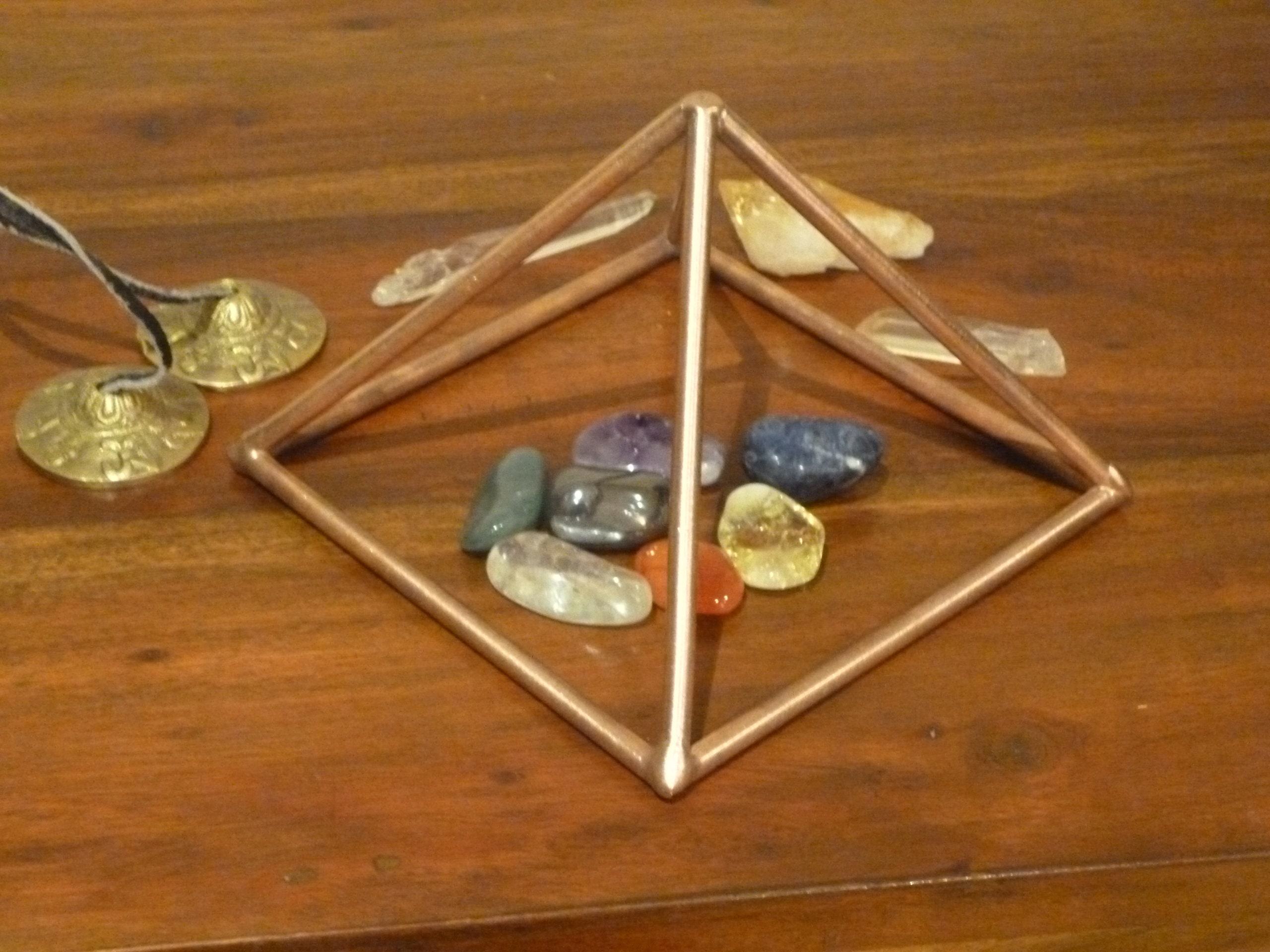 Pyramid - Pure Copper - 51 Degrees - for Meditation, Spiritual ...