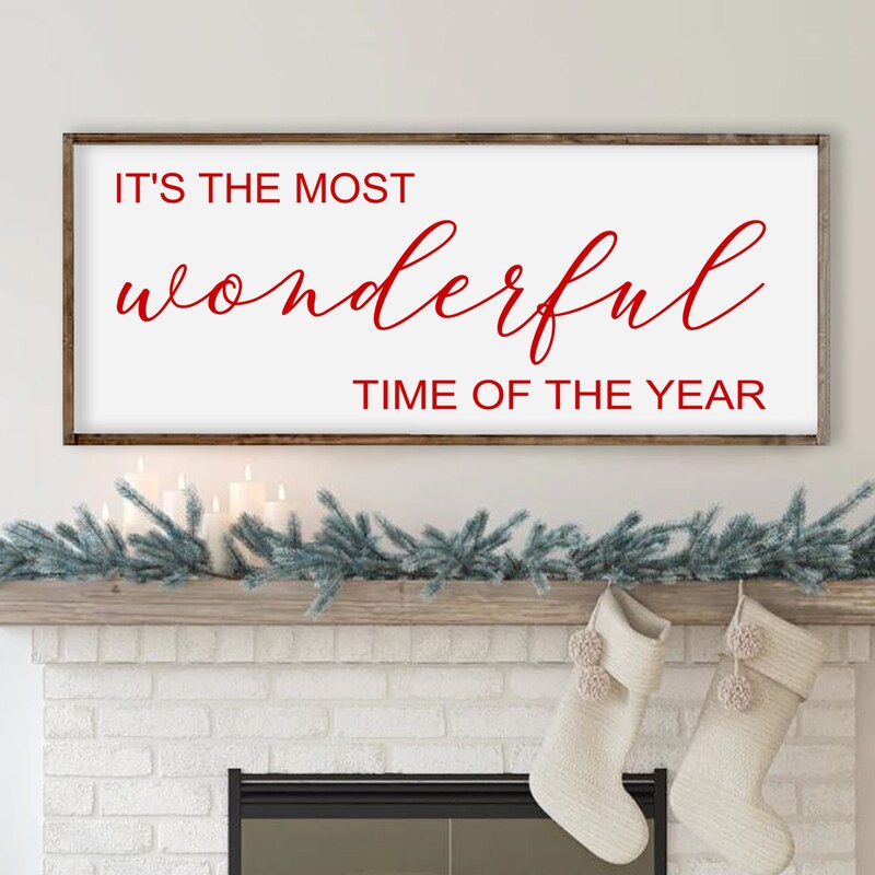 Large Christmas Signs - Etsy