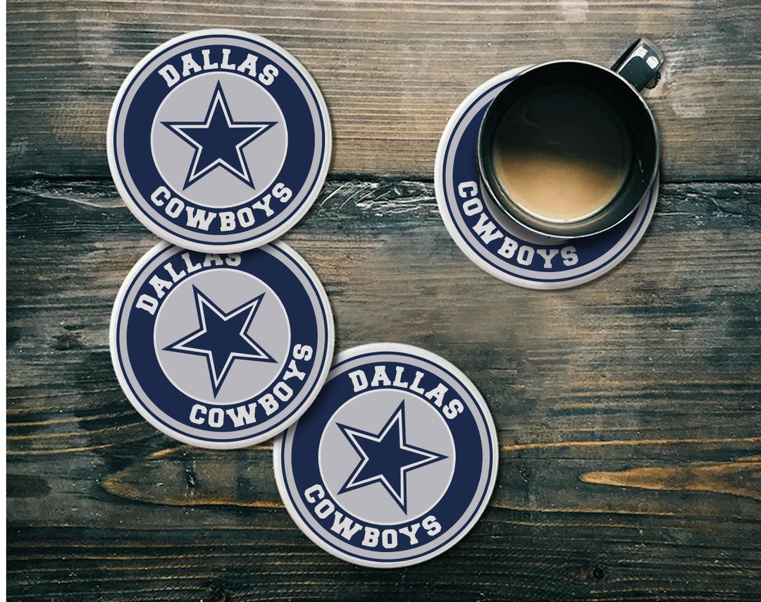 Dallas Cowboy Coasters, Football, Ceramic Coasters, Christmas Gift ...