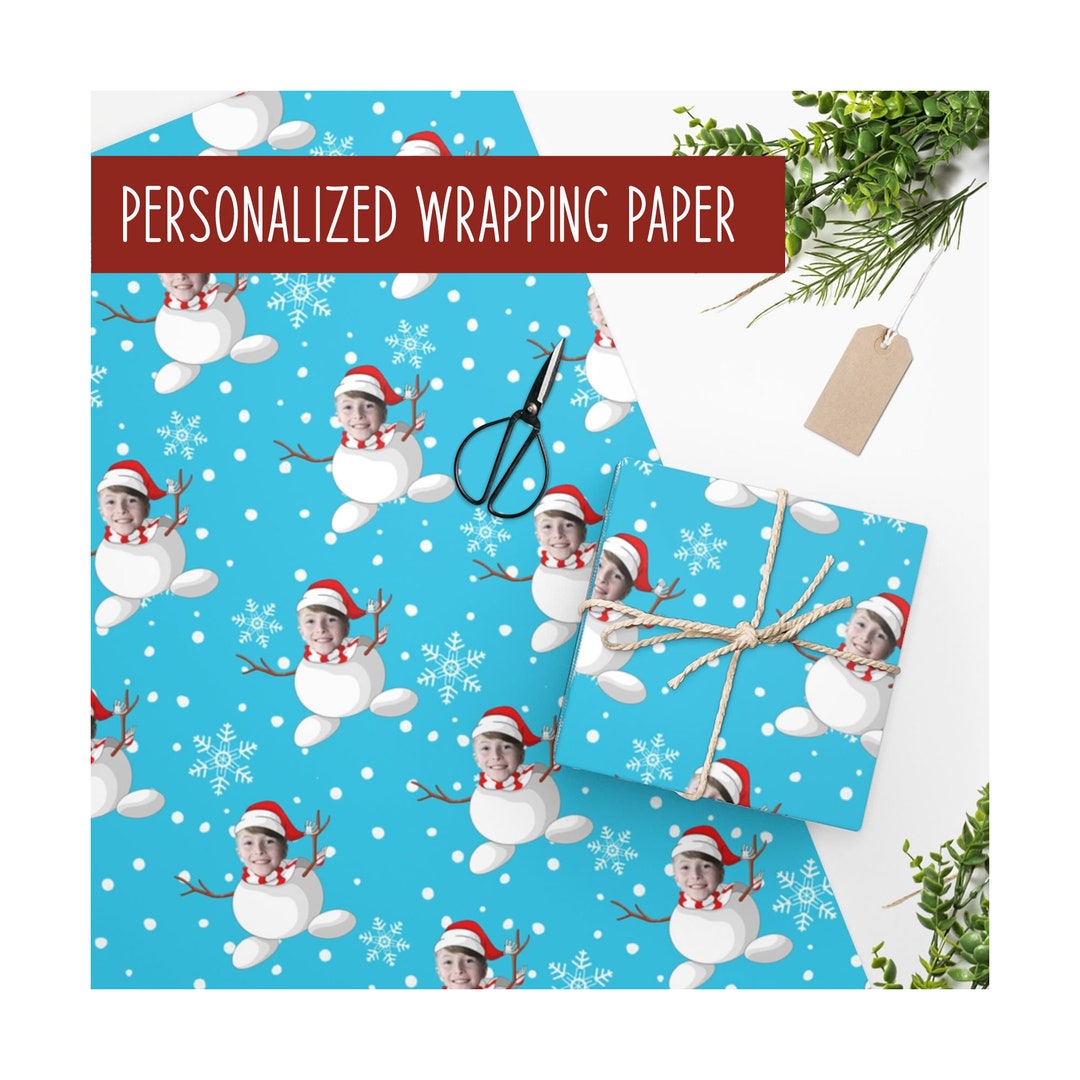 Custom Wrapping Paper, Custom Christmas Wrapping Paper, Custom ...