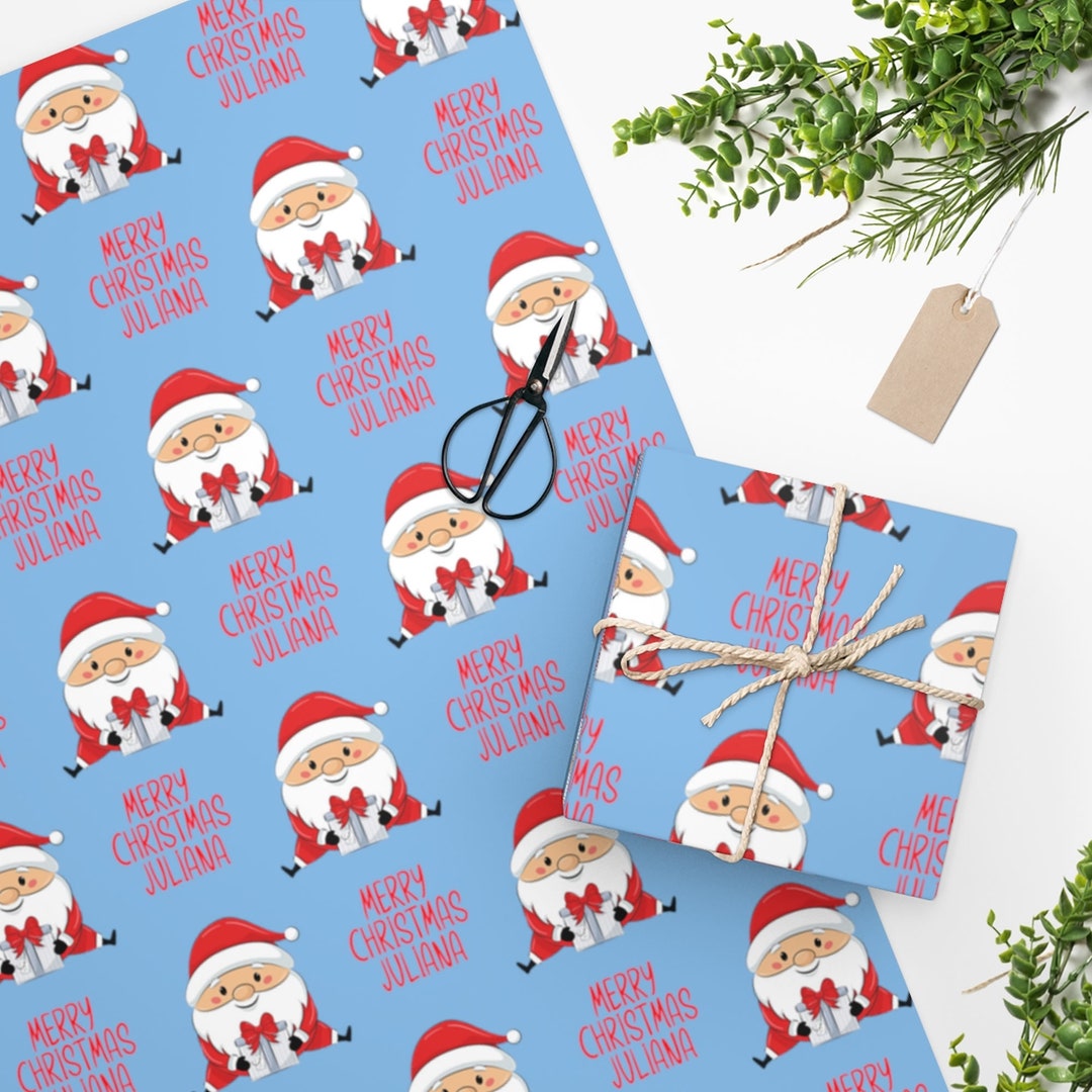 Custom Wrapping Paper Custom Christmas Wrapping Paper Custom - Etsy