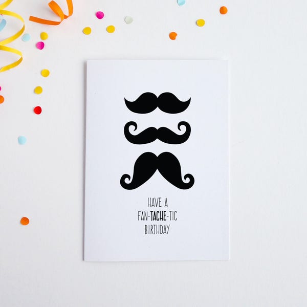 Birthday Mustache - Etsy