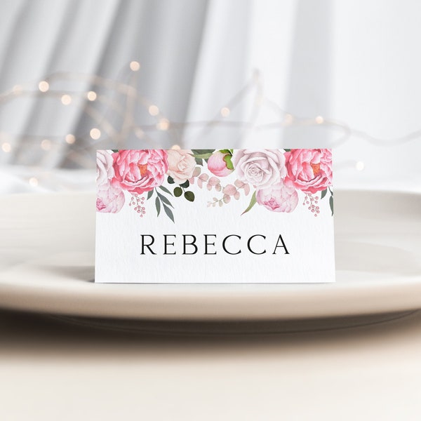 Rose Place Card Holders - Etsy