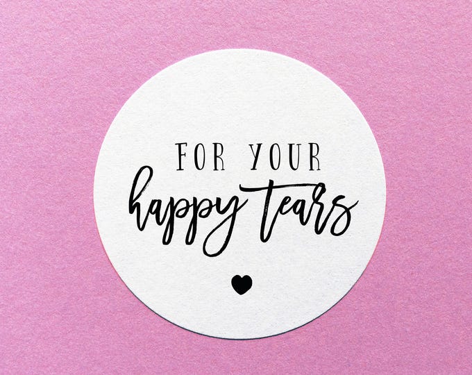 For Your Happy Tears Stickers Happy Tears Labels Tissue Box Label Tears ...