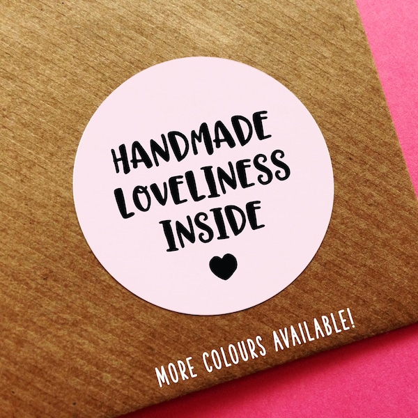 Made With Love Stickers - Etsy
