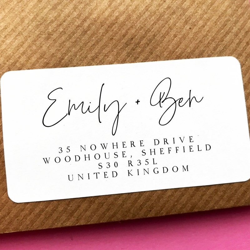 Personalized Address Labels - Etsy UK