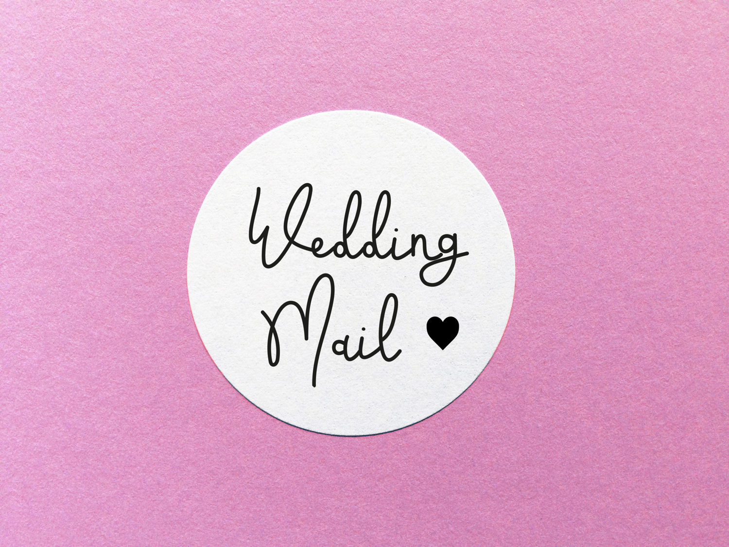 Wedding Mail Sticker, Happy Mail Sticker, Save the Date Sticker ...