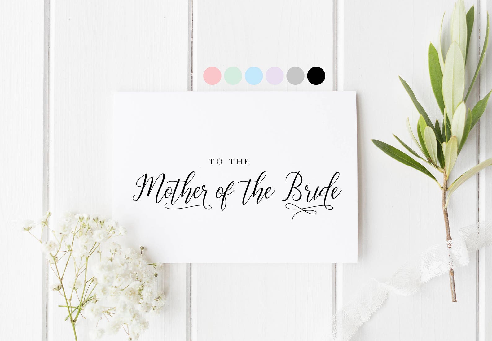 Mother of the Bride Card to the Mother of the Bride to My - Etsy UK