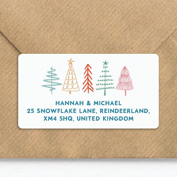 Christmas Tree Label - Etsy