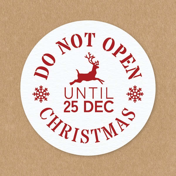 Do Not Open Until - Etsy