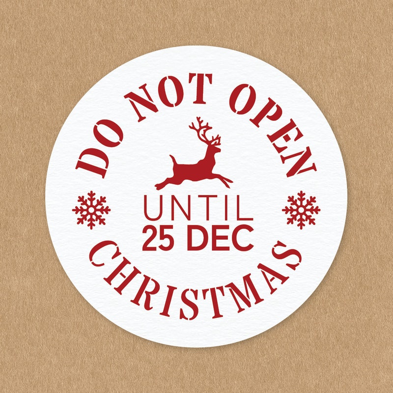 Do Not Open Until - Etsy