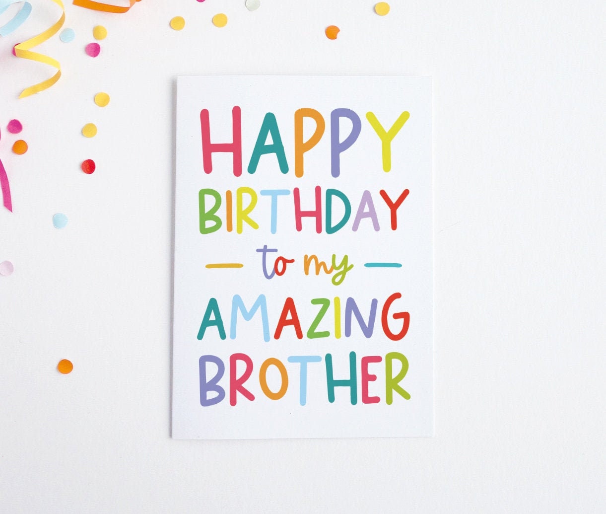 Most Beautiful Birthday Cards For Brother