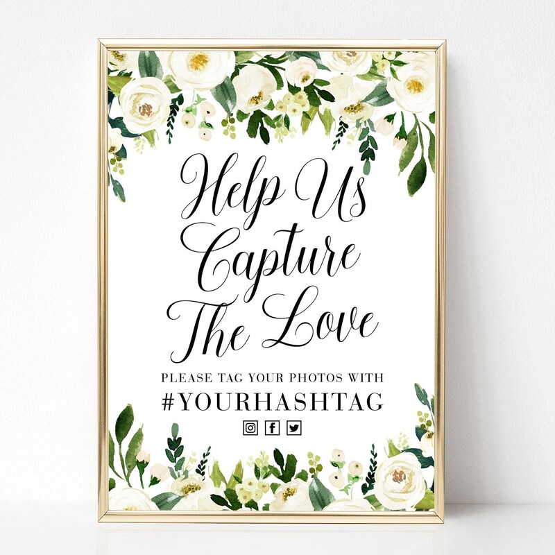 Hashtag Print - Etsy