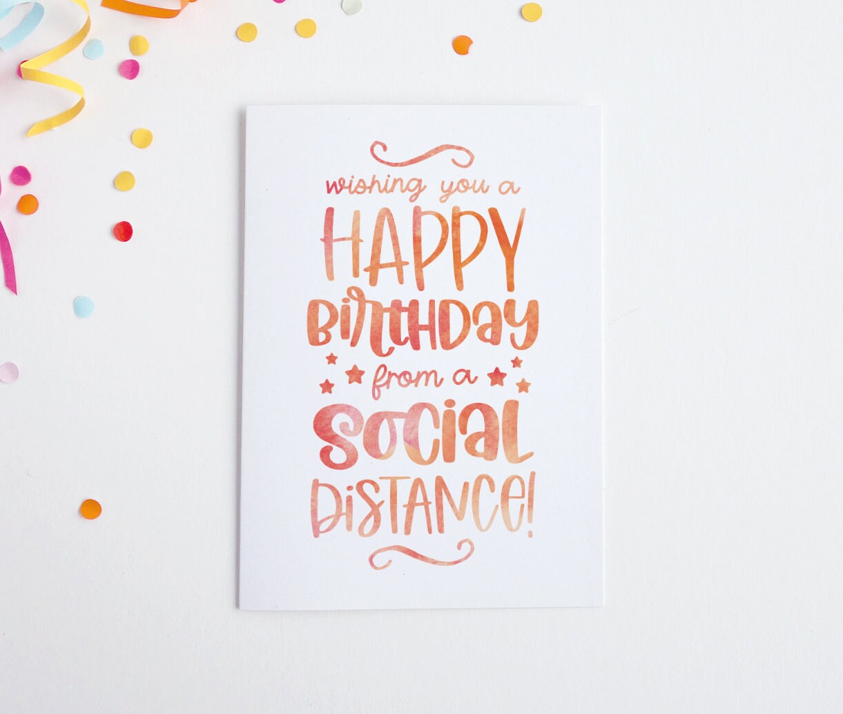 Funny Birthday Card Birthday Card For Friend Social | Etsy