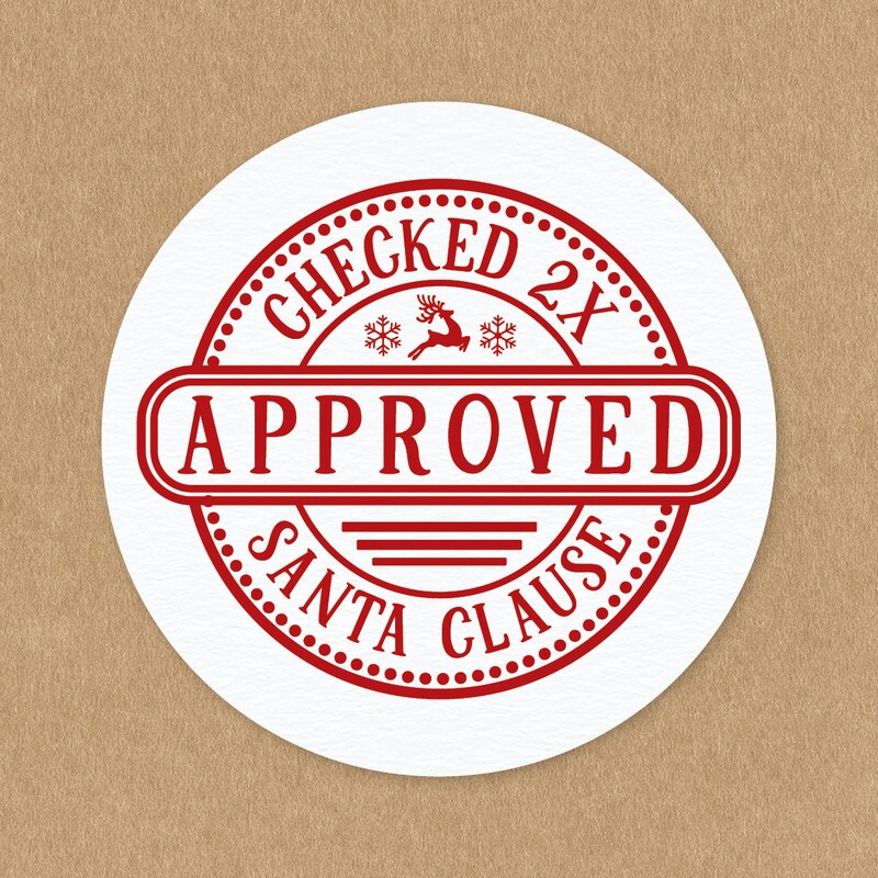 Santa Approved - Etsy