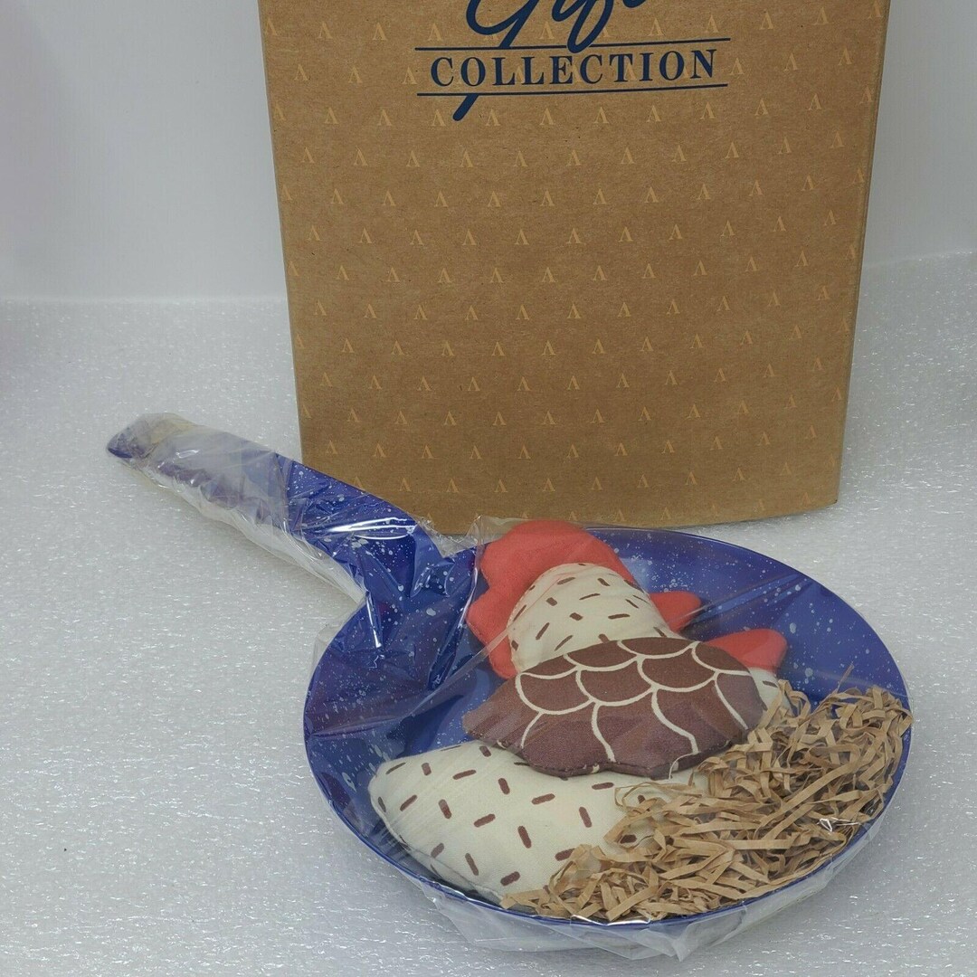 Vintage Avon Gift Collection Country Chicken Pomander in Frying Pan - Etsy