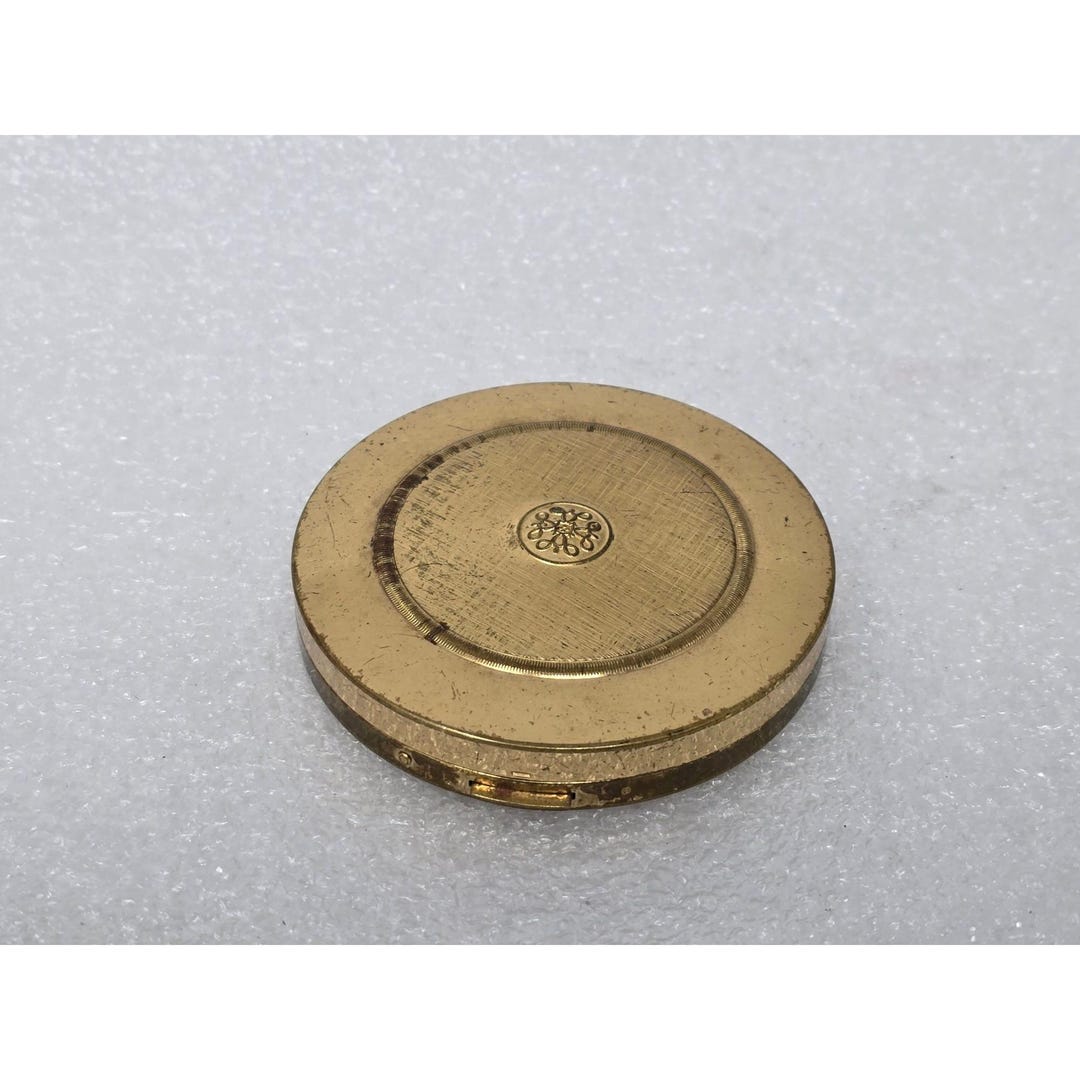 Vintage Avon Compact Mirror & Powder Case Gold Tone - Etsy