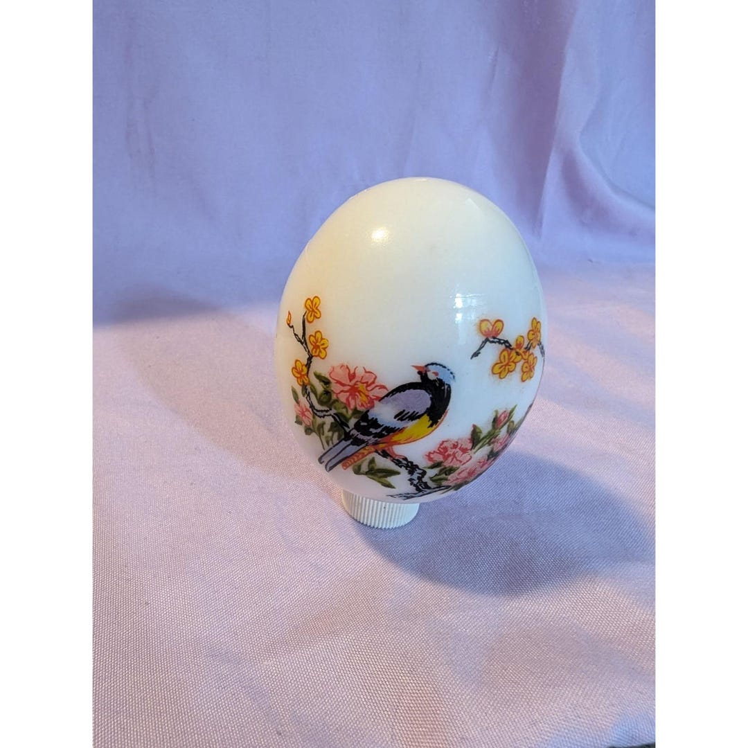 Vintage Avon Imperial Garden Cologne Bottle Egg Design Collectible ...