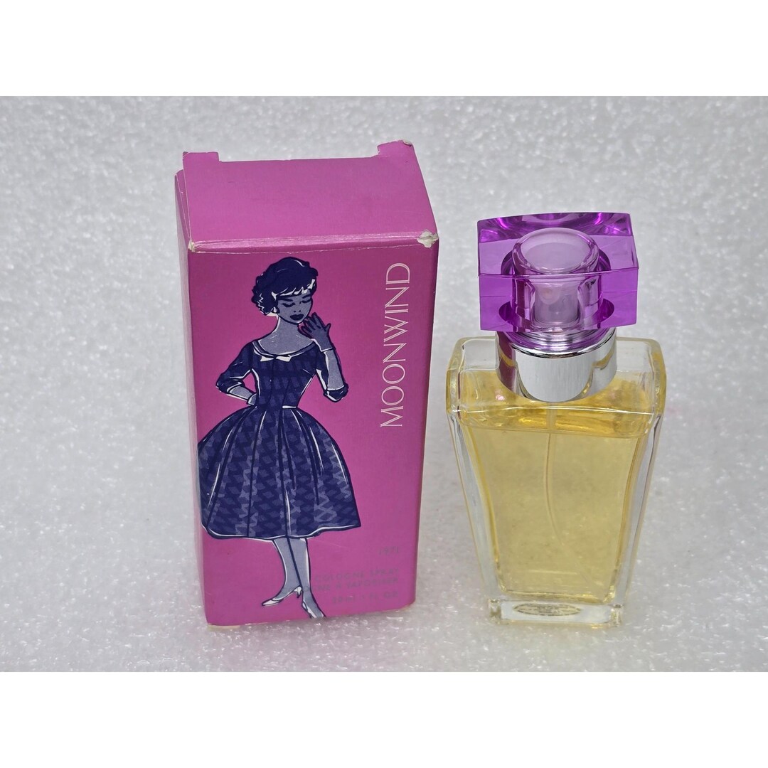 Vintage Avon Moonwind Cologne Spray 1971 1 Fl Oz Retro Fragrance for ...