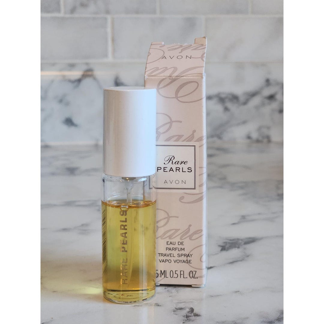 Avon Rare Pearls Eau De Parfum Perfume Travel Spray 0.5 Fl Oz - Etsy