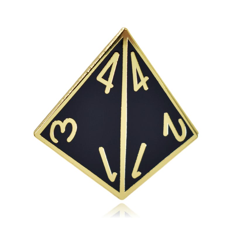 D4 Pin - Etsy
