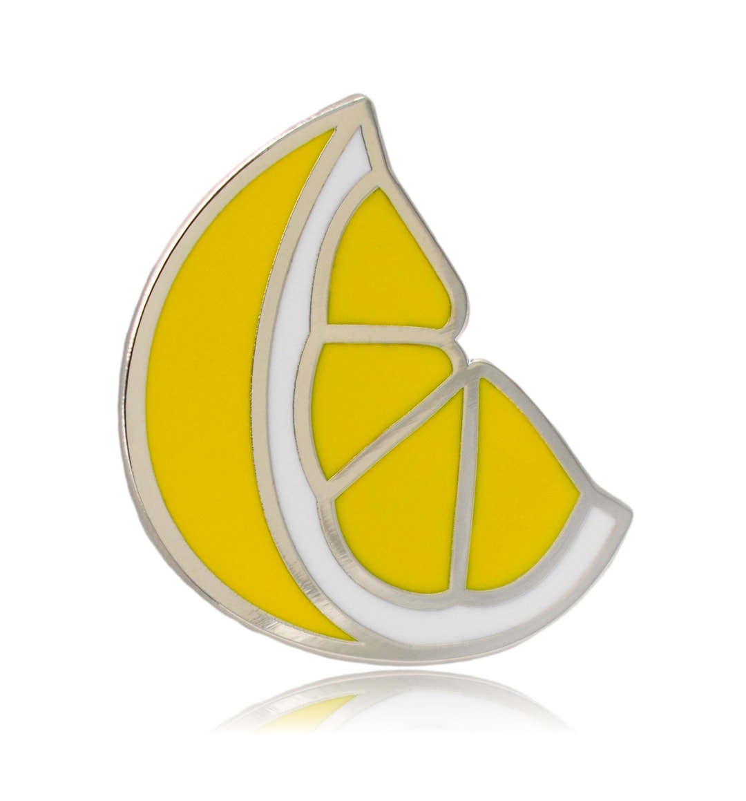 Lemon Slice Enamel Pin - Etsy