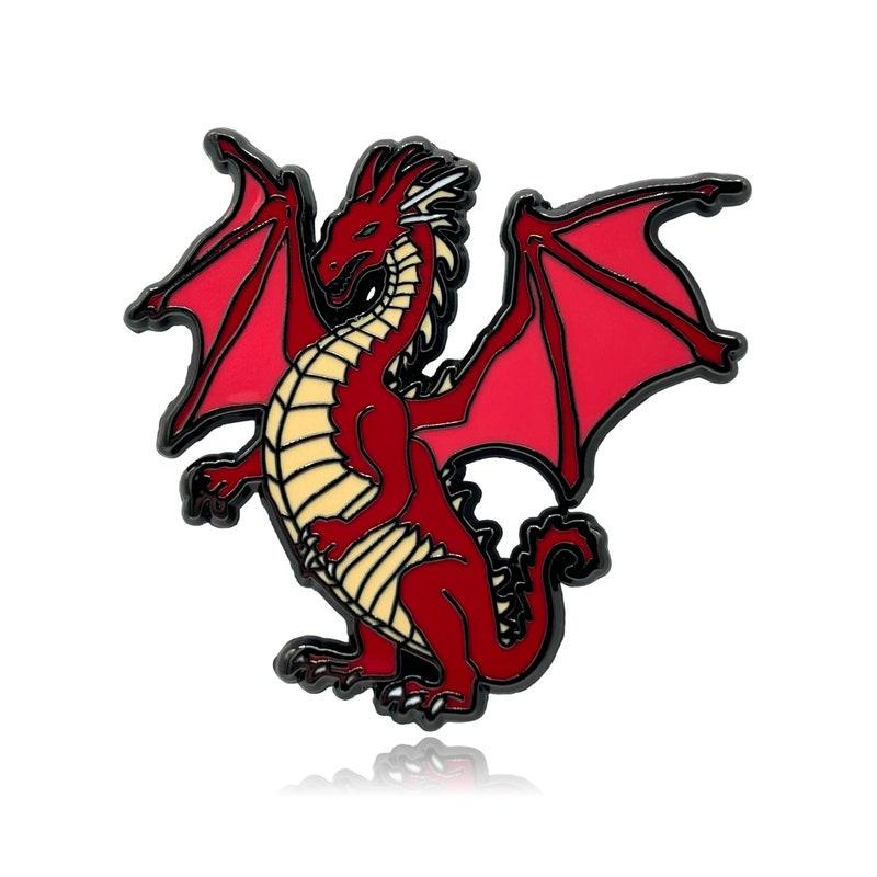 Dragon Brooch - Etsy
