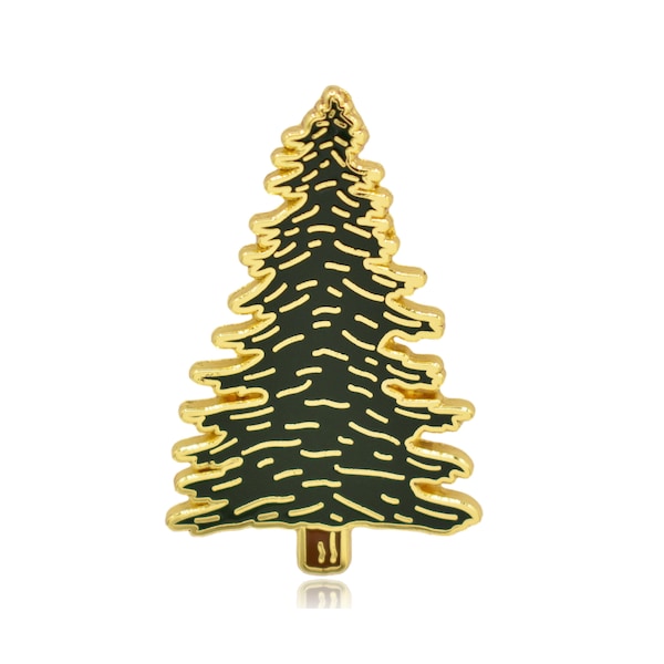 Christmas Tree Pin - Etsy
